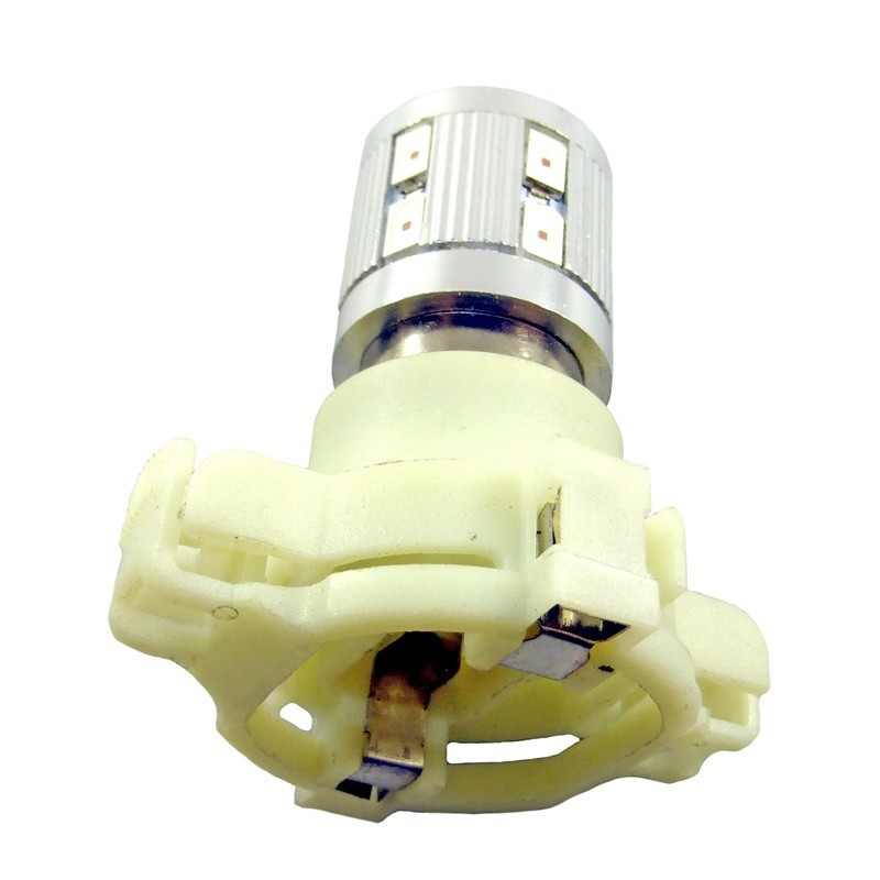 Ampoule Led PY24W à 12 +1 leds Ambres - Led-effect